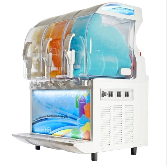 IPRO3 Illuminated 3 x 11L Slush Machine – Pancake King